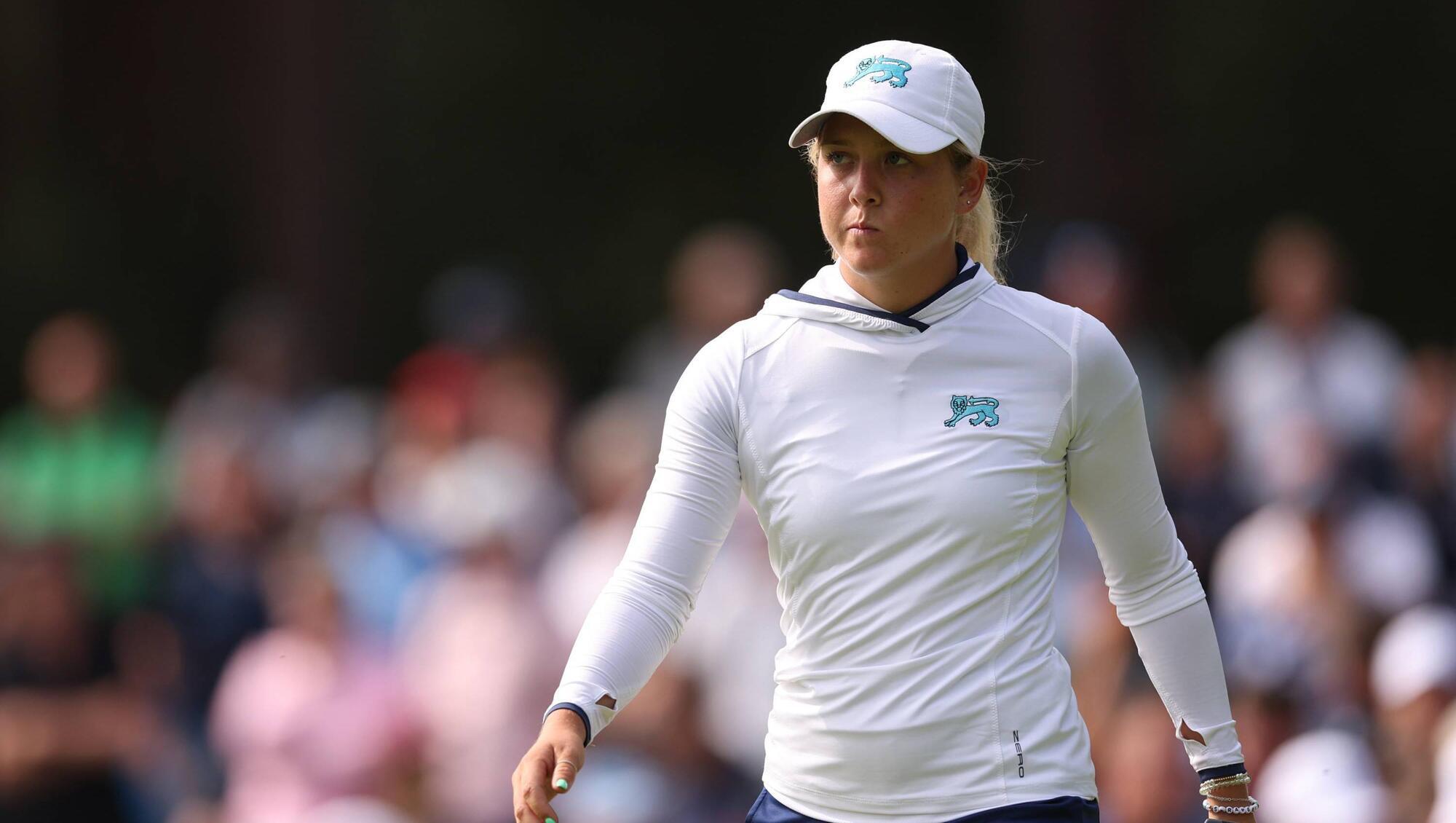 Douglas' Sara Byrne leads Great Britain and Ireland fightback on ...