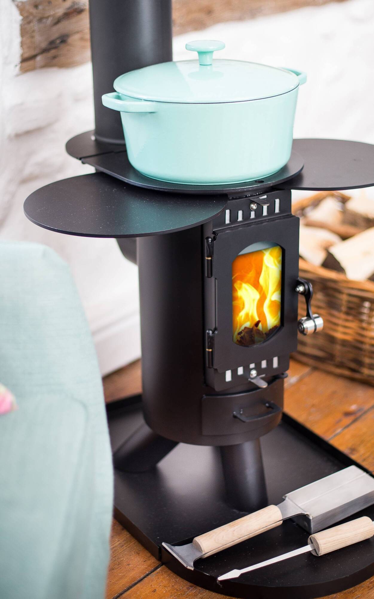 Is it 'green' to want to buy a stove? We don't want to be blue with the ...