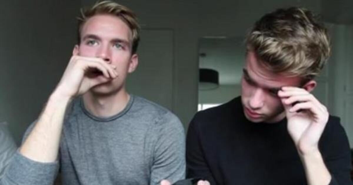 Twin male models come out to their father in this moving video