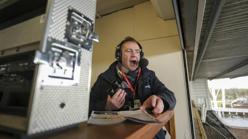 Racing commentator John Hunt returns to airwaves two months after ...