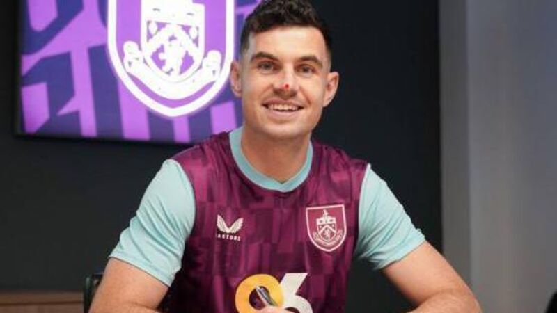 John Egan signs for Burnley until the end of the season