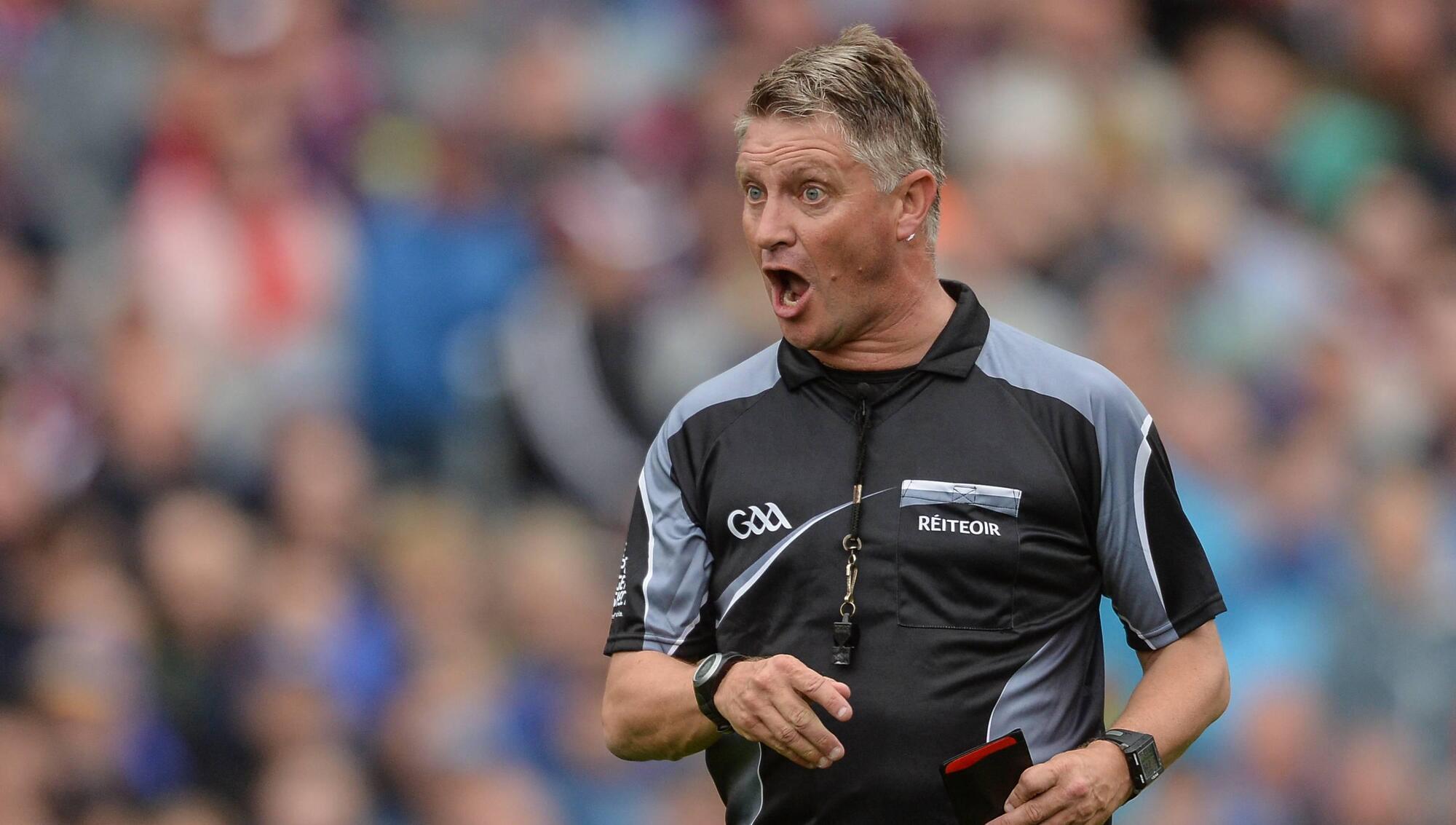 Barry Kelly: 'It's good for hurling that football will be the rule ...