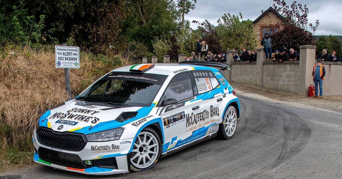 Declan Boyle heads Donegal 1-2-3 at WexfordVolkswagen Rally