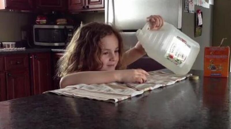 VIDEO: Little girl has adorable science experiment fail