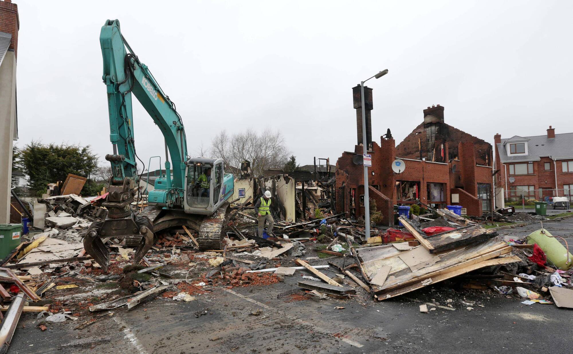 Estate where six houses burned down excluded from defective homes scheme
