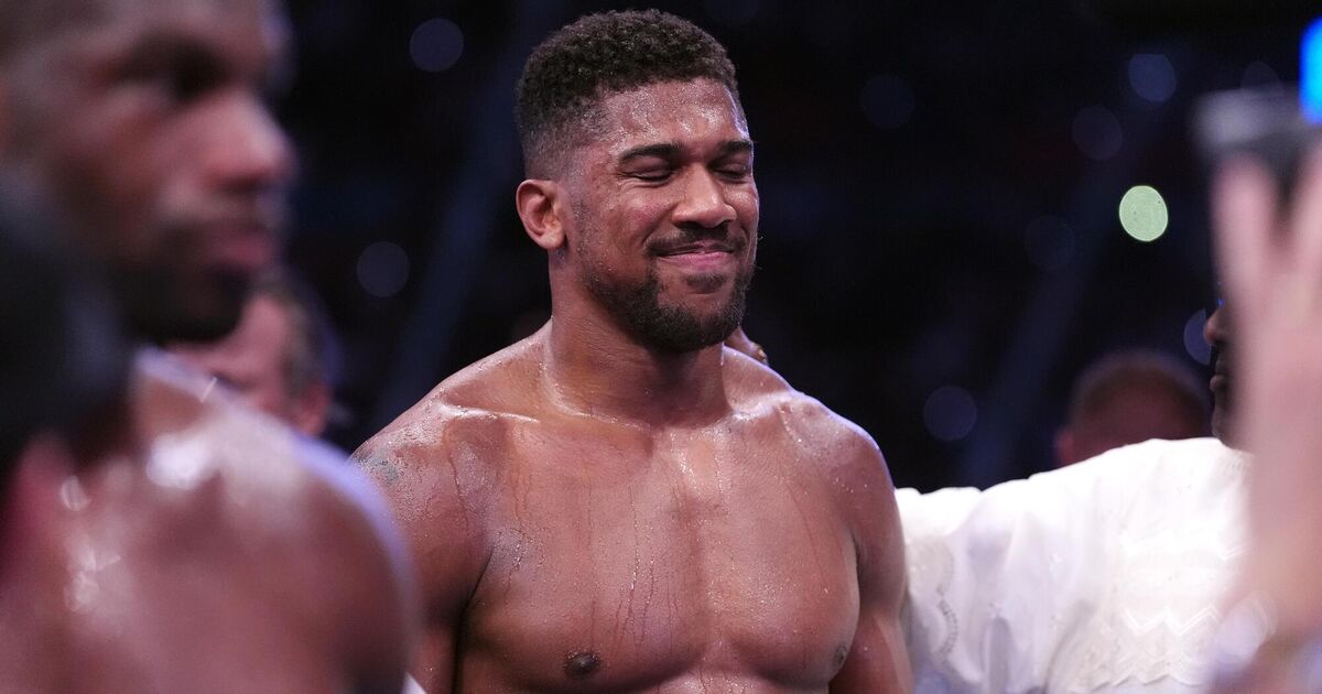 Anthony Joshua says his ‘rollercoaster journey’ in boxing is far from over
