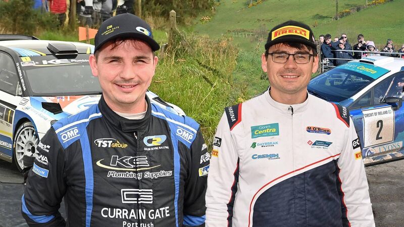 Rally Championship now between rivals Keith Cronin and Callum Devine