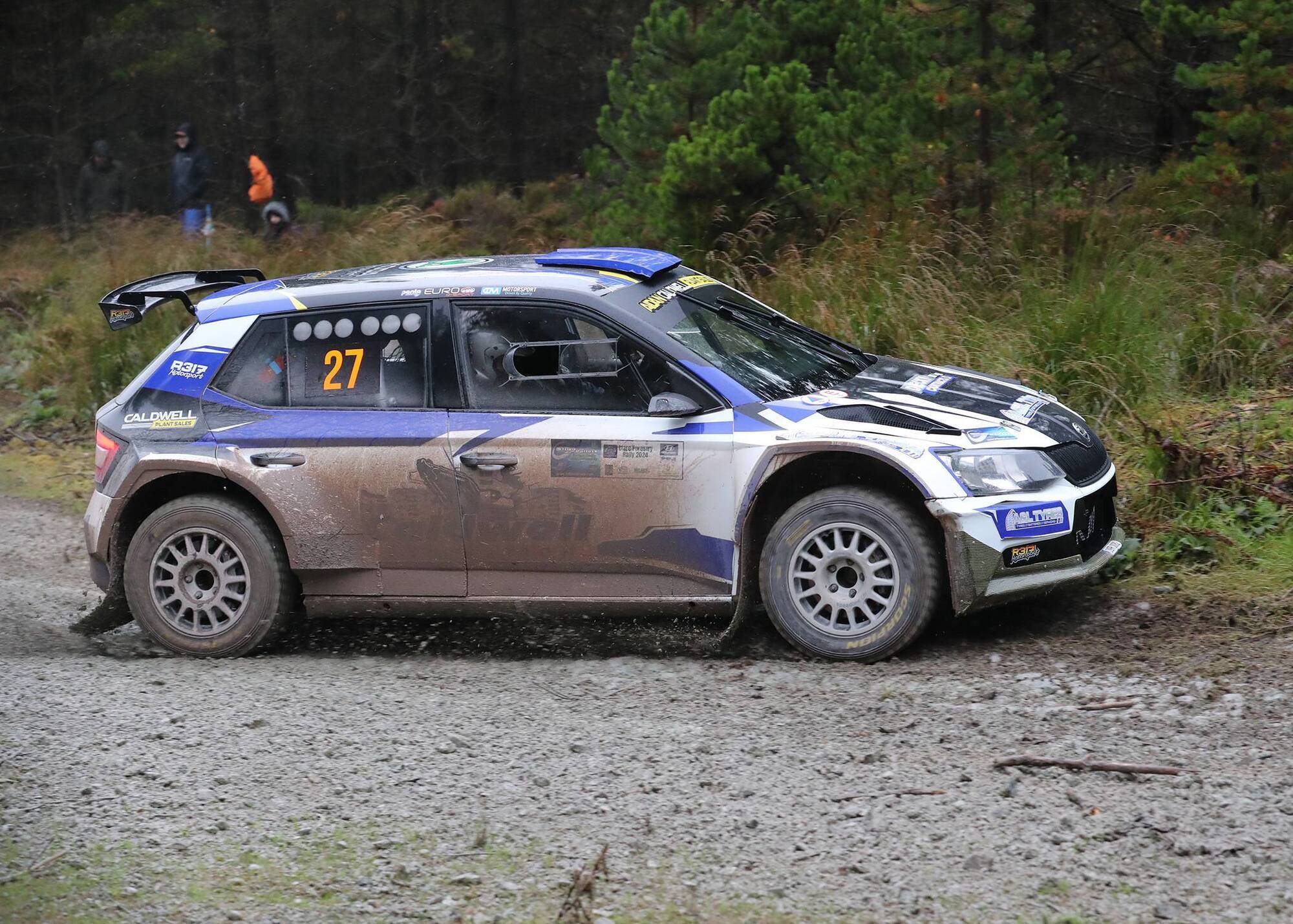 Caldwell manages conditions to take Clare Forest Rally spoils
