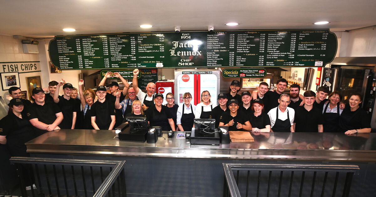 Watch: Cork's beloved Jackie Lennox Chip Shop closes its doors