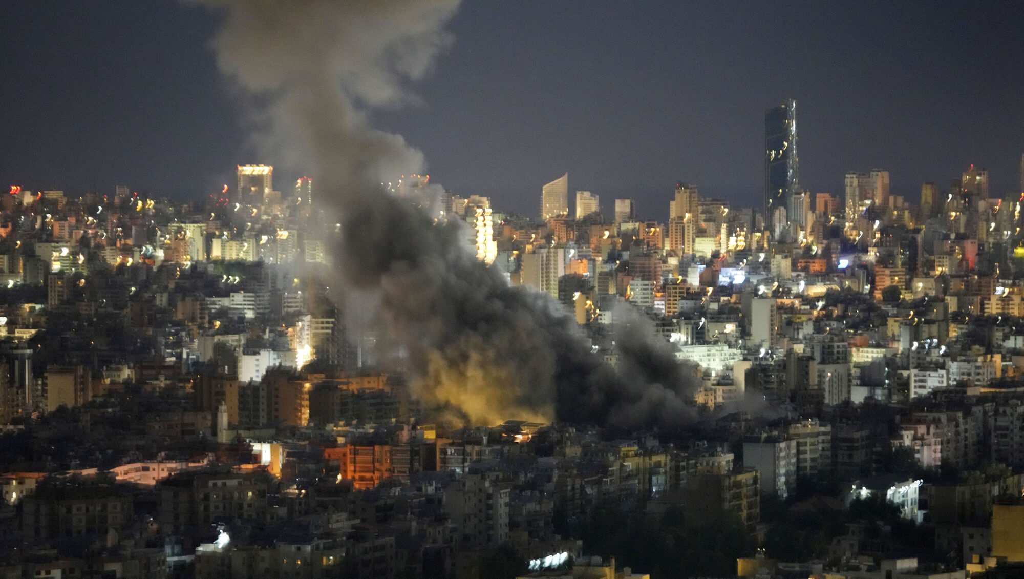 Israel pounds Beirut and Gaza after rockets hit Israel's north