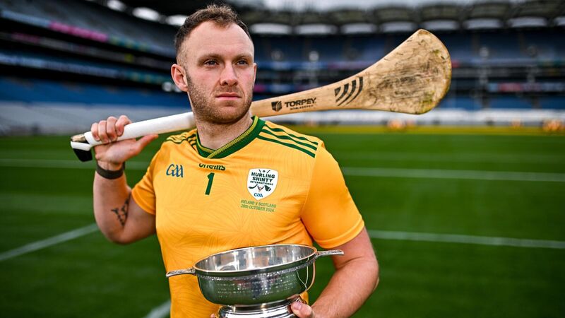 Enda Rowland putting his golf skills to use for upcoming hurling/shinty ...