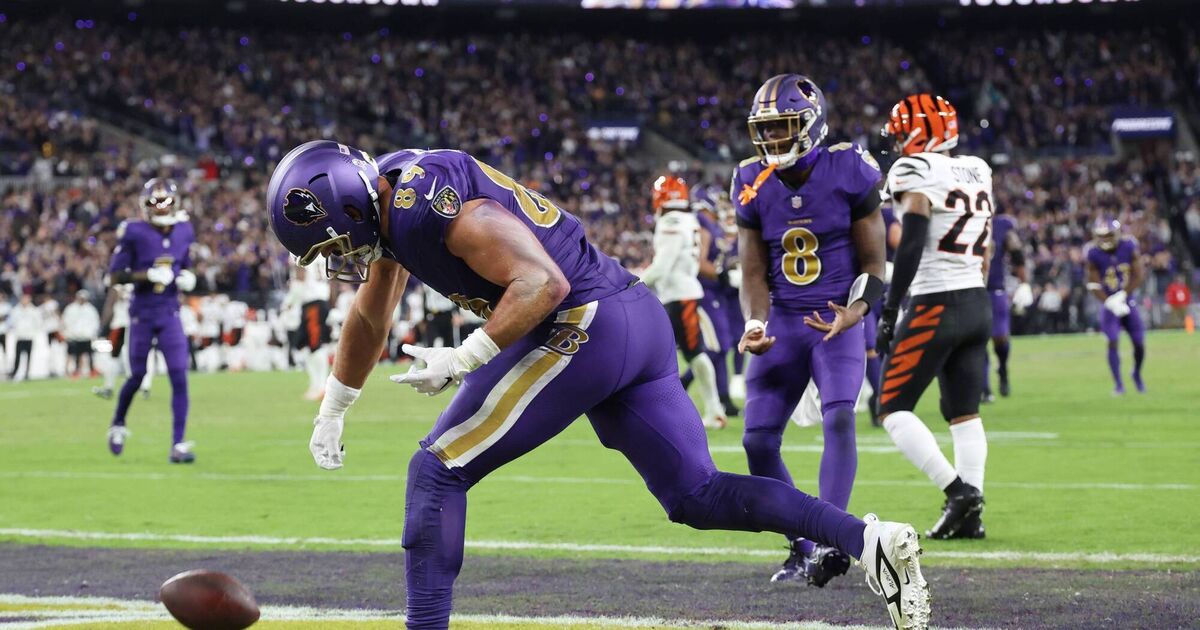 Baltimore Ravens edge past Cincinnati Bengals in late scoring flurry