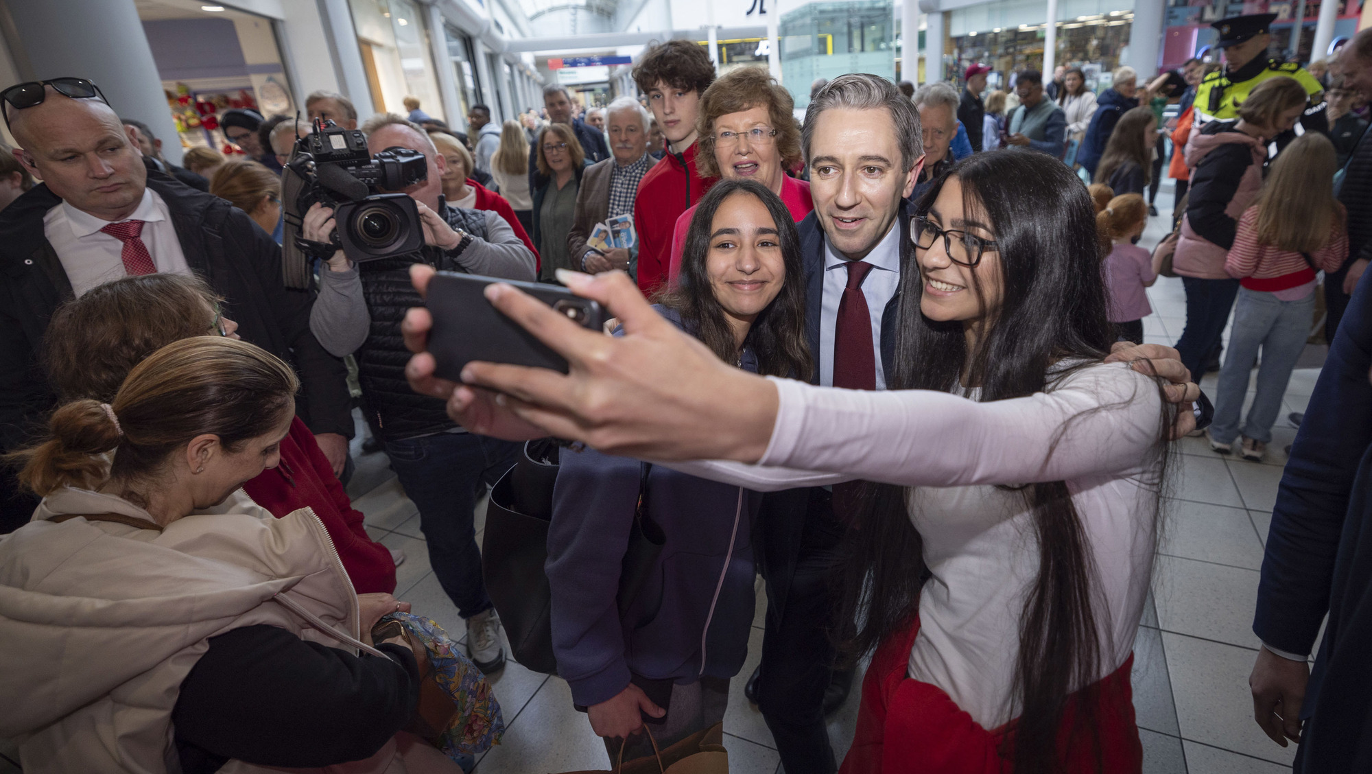 Photo finish as Simon Harris finds himself the focus of attention on ...