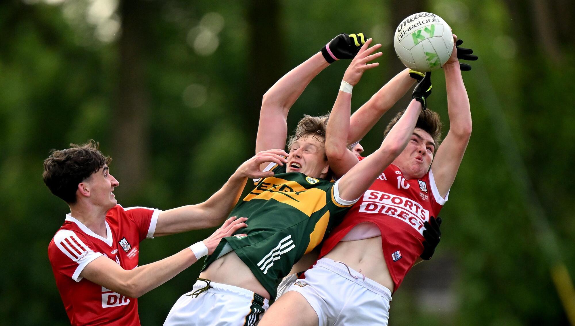 St Pat's Castleisland guarantee Corn Ui Mhuirí progression with victory over dogged Abbey CBS