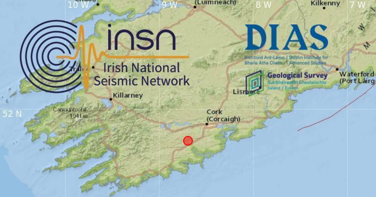 'Highly unusual': Mini-earthquake detected in West Cork on Tuesday