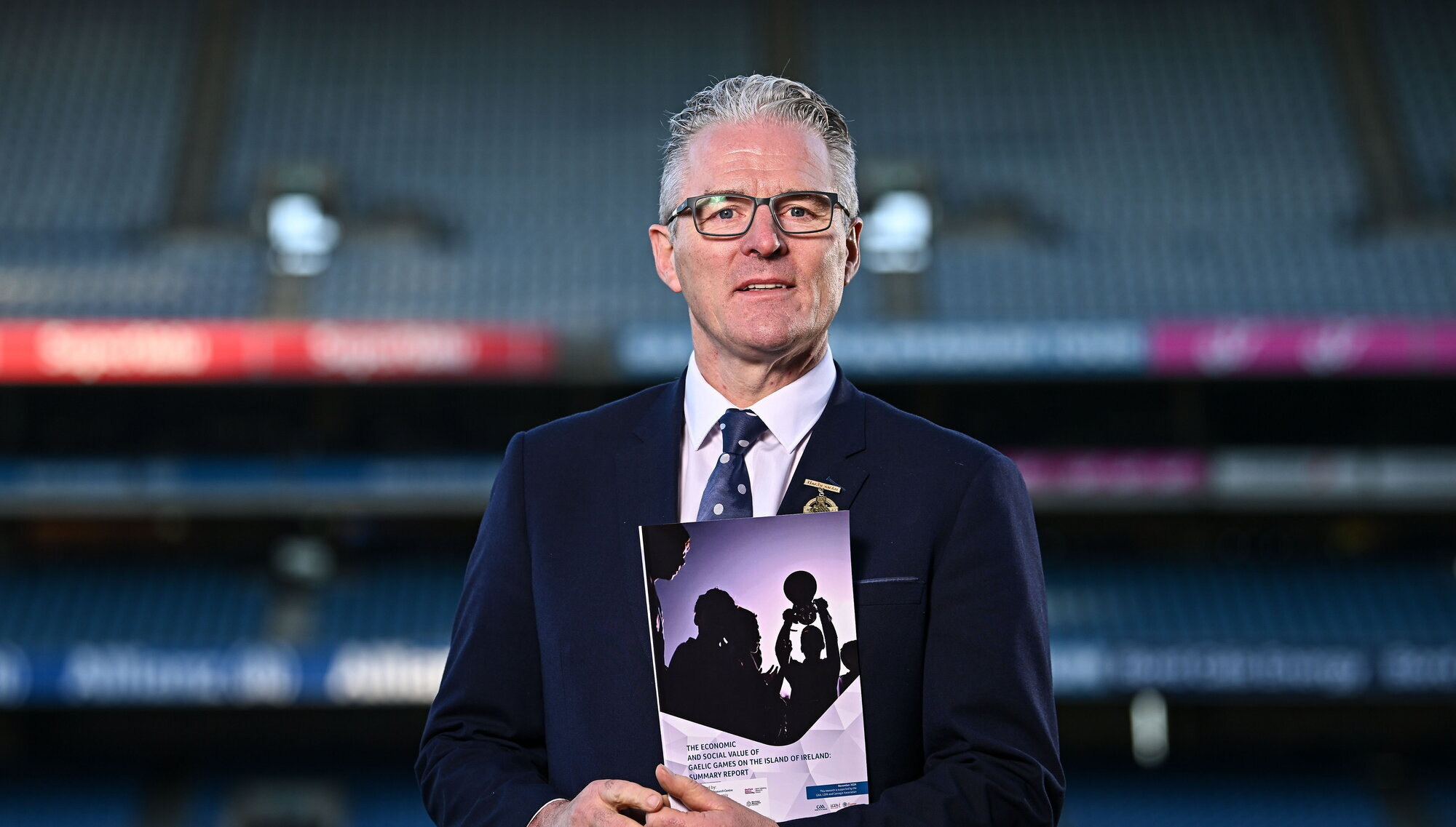 Jarlath Burns buoyed as GAA worth 'staggering' €3bn to society