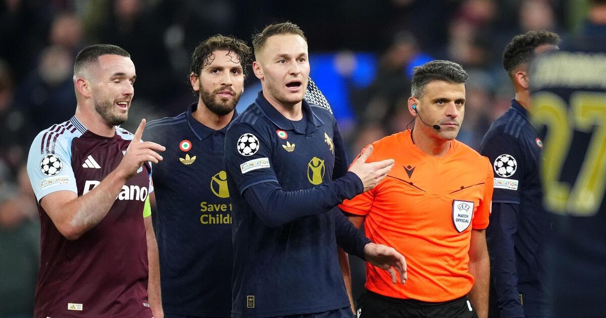 Villa and Juve stalemate ends in controversy with disallowed goal