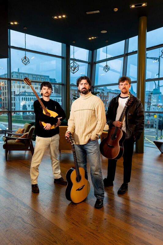 'It seemed mad to leave a pensionable job': Meet the Irish folk trio ...