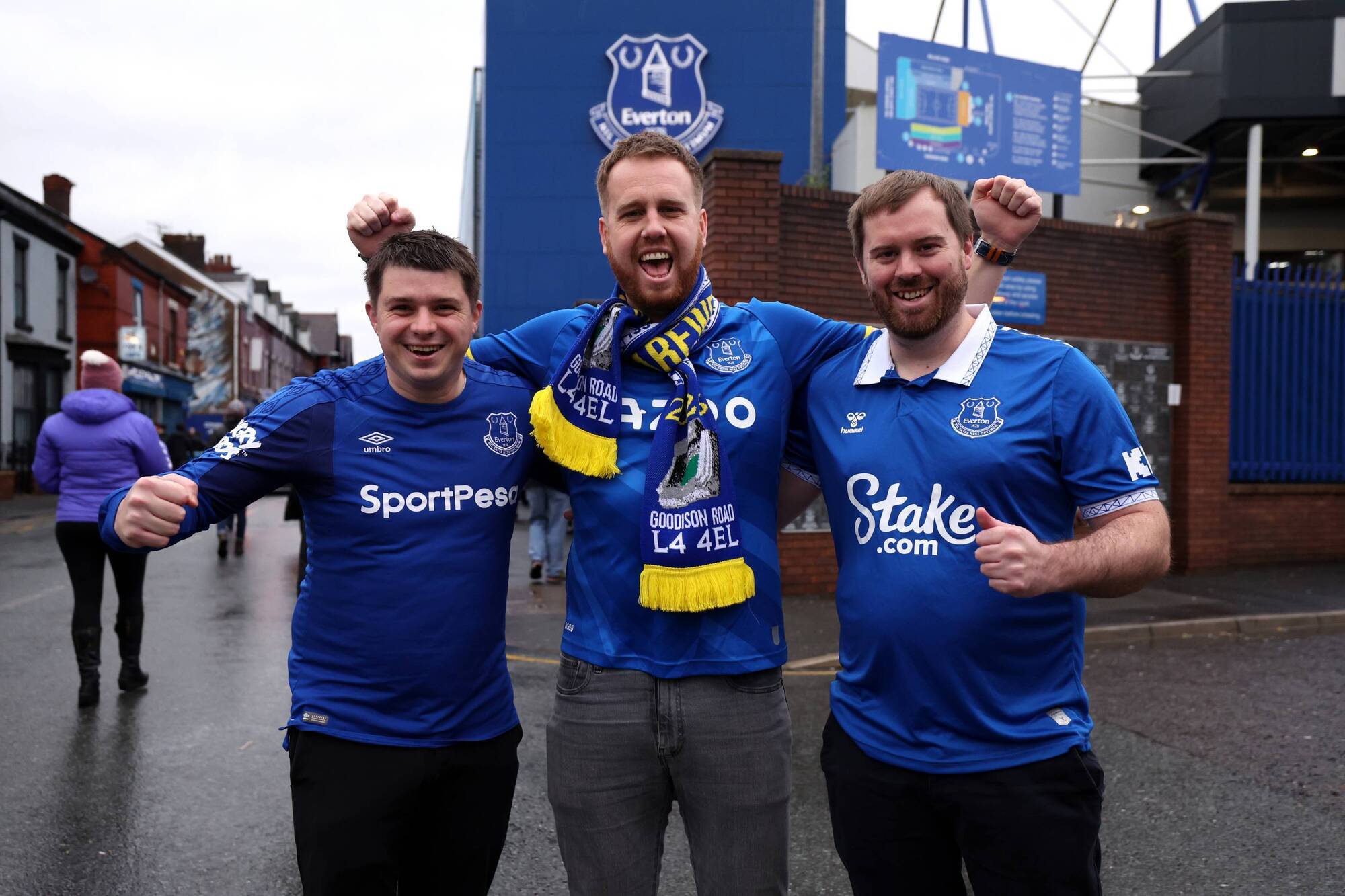 Everton fans embrace hope after TFG takeover