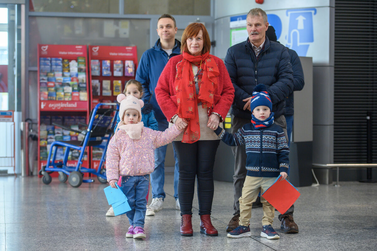 Watch: Richard E Grant among thousands arriving into Cork Airport for ...