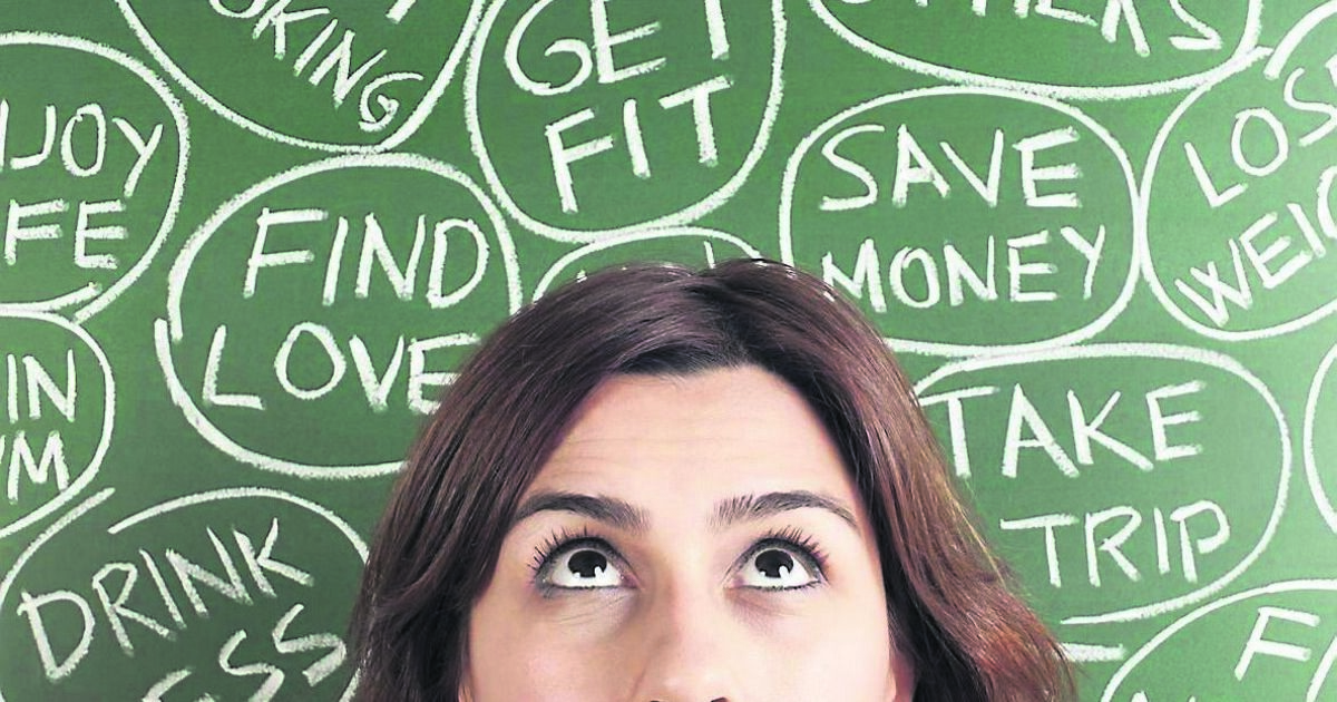 Sarah Harte: Set the bar reasonably low when making new year’s resolutions
