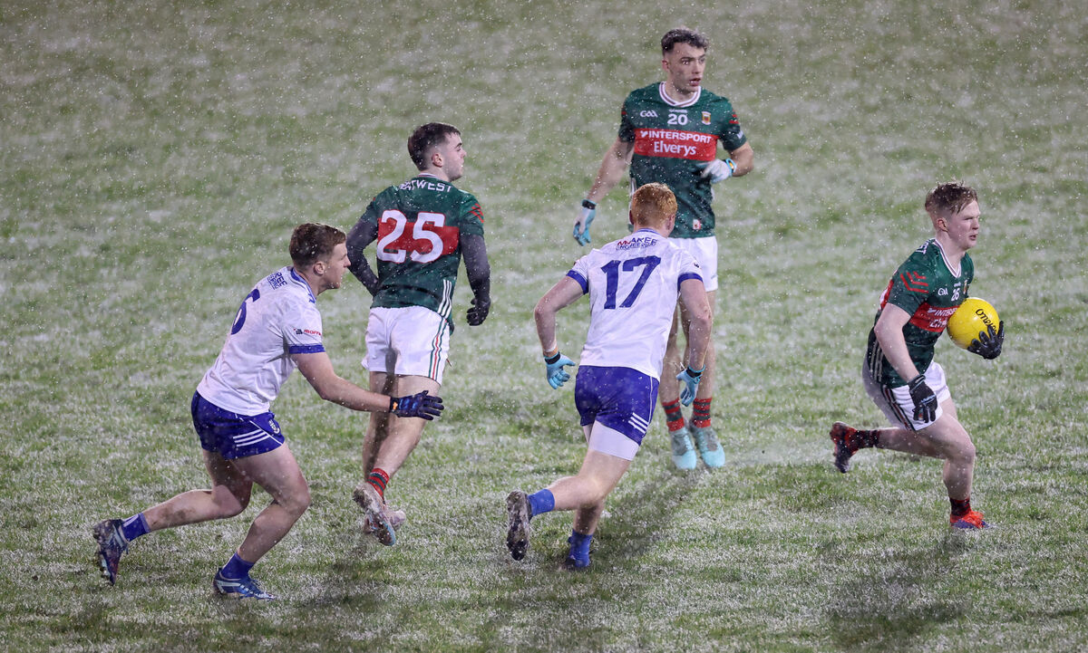 Monaghan overcome Mayo in difficult Castlebar conditions