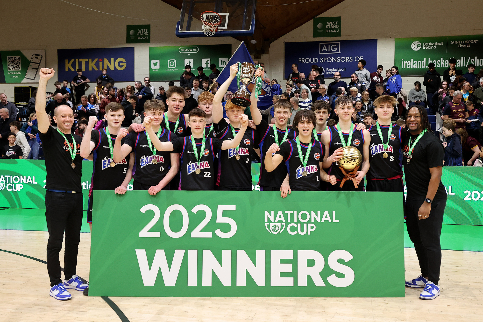 Éanna overcome Titans to claim U18 Men’s Billy Coffey National Cup title