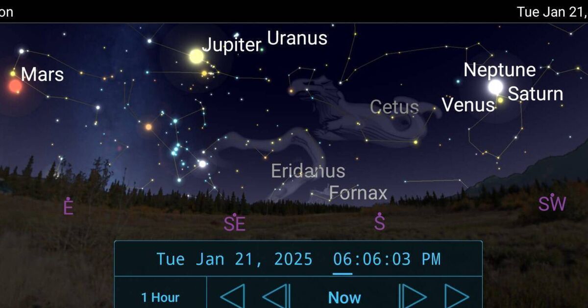 Four planets visible in Irish skies from this evening