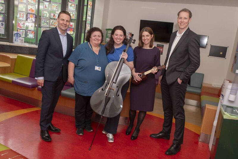 Music to lift young spirits at Cork University Hospital