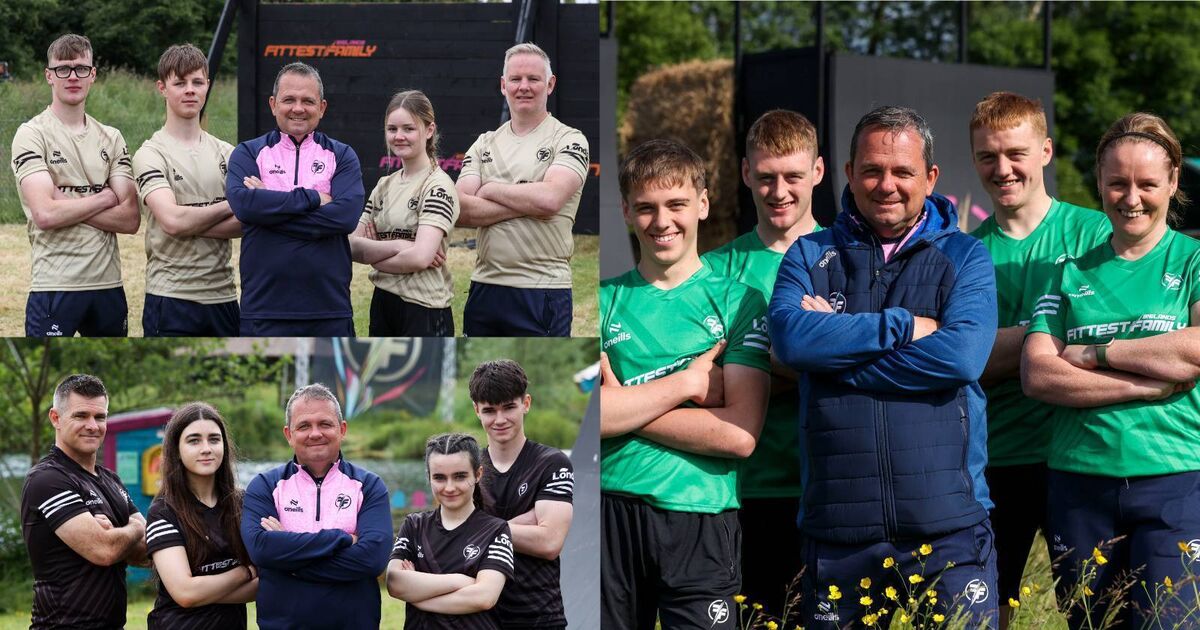 Ireland's Fittest Family grand final: Davy Fitz juggles three families ...