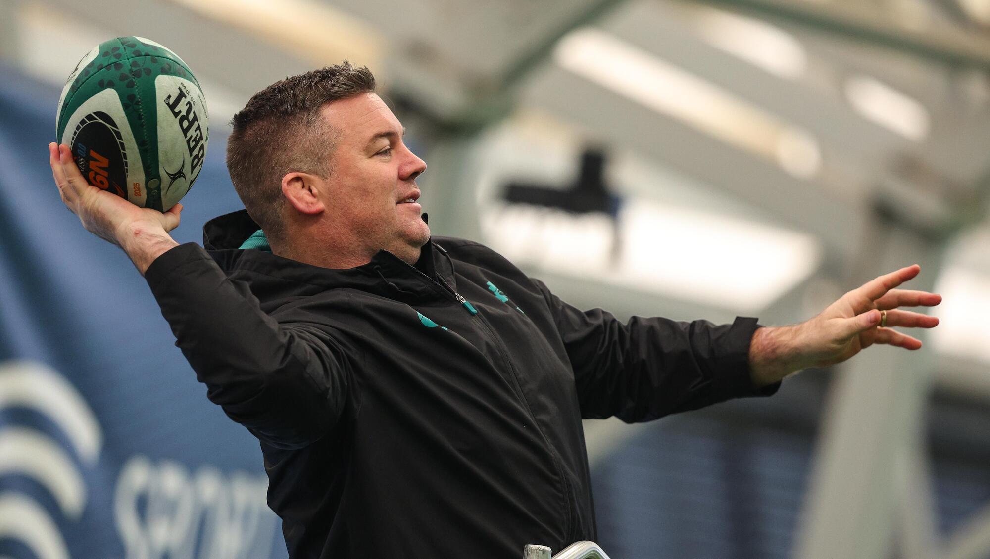 Ireland assistant coach John Fogarty: Risks with 7-1 bench split would ...