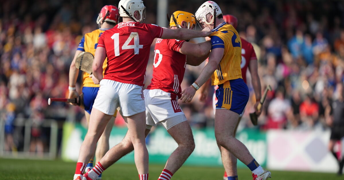 Three red cards as Cork hammer Clare with six-goal haul