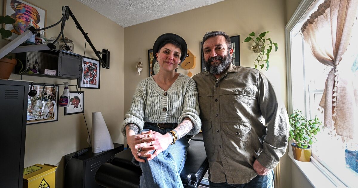 'It was quite emotional. This was her first tattoo at 93': Cork tattoo ...