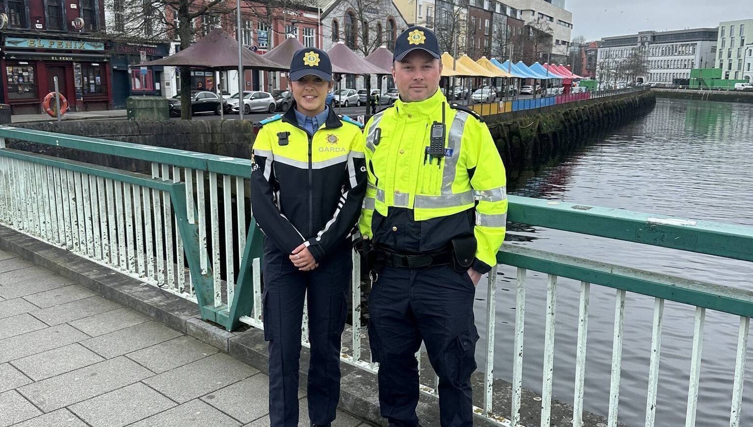 Trainee garda rescues man who had fallen into Cork's River Lee