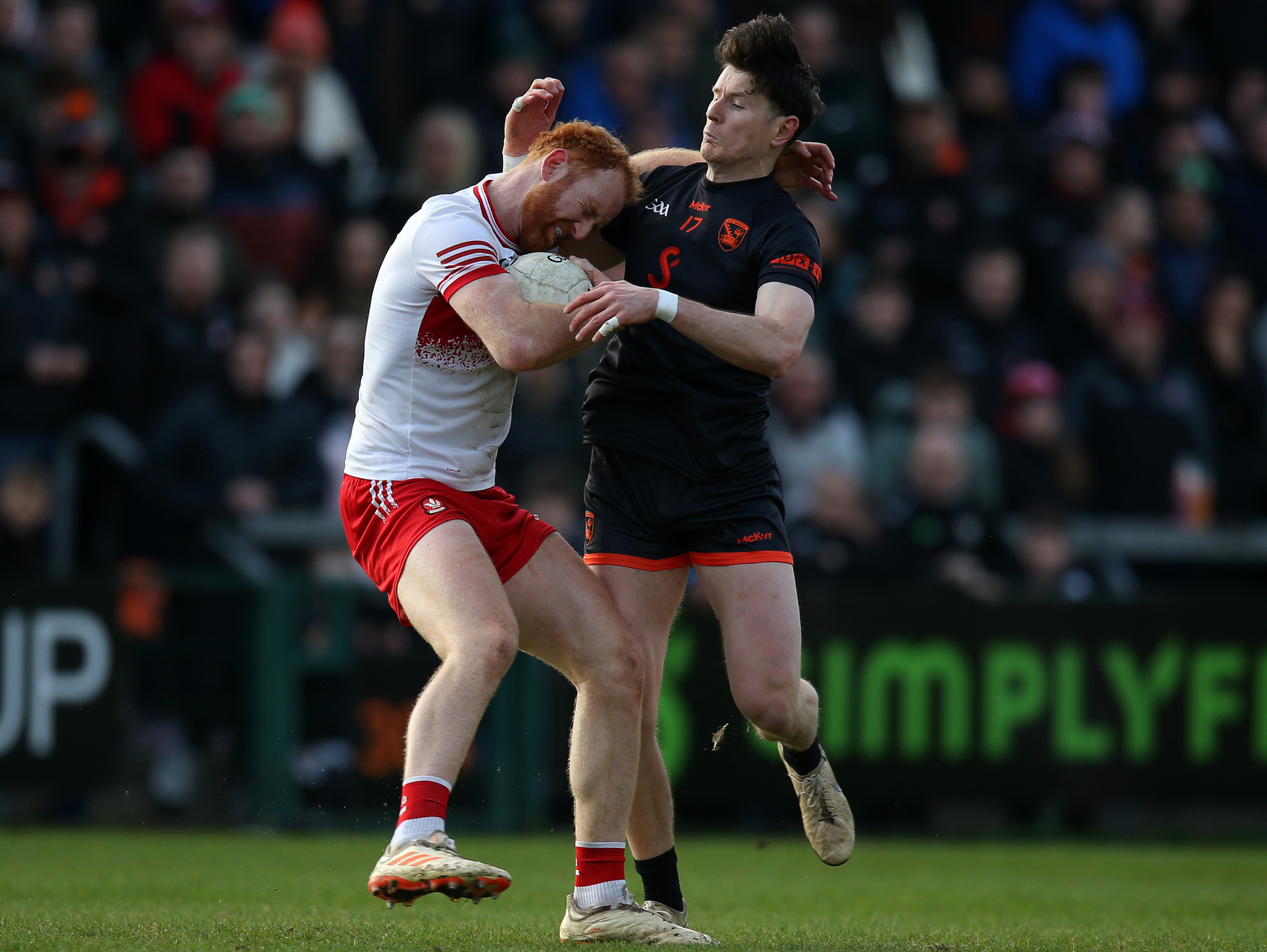Second-half goal flurry carries Armagh past relegated Derry