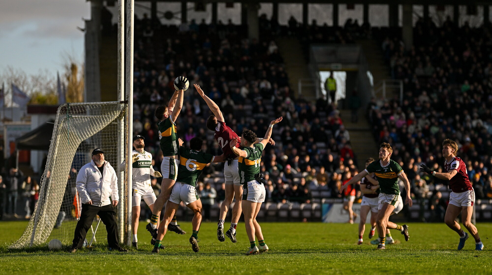 Kerry secure league final with terrific display in Pearse Stadium