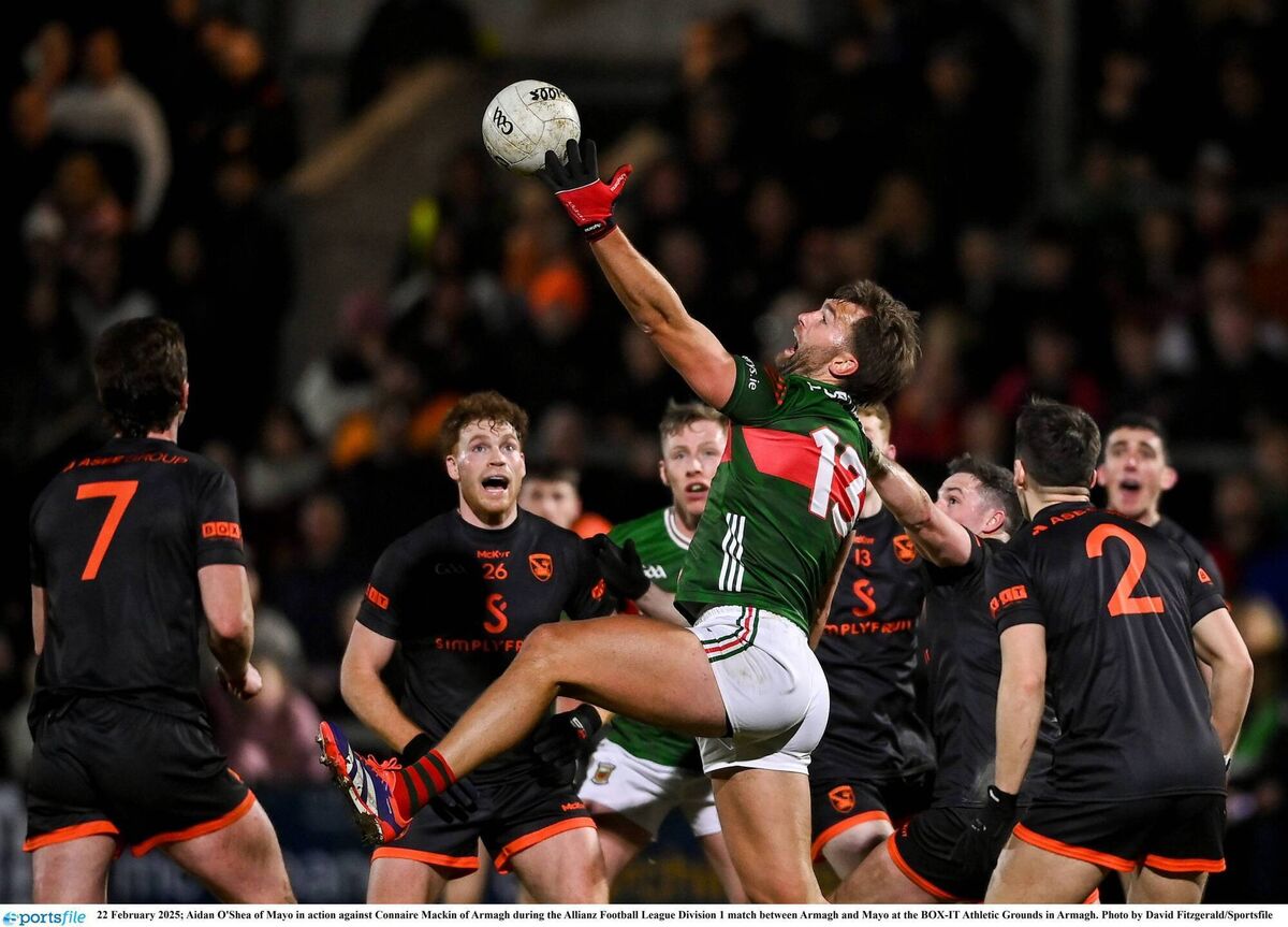 Aidan O'Shea holding steady amid the wild green and red hyperbole