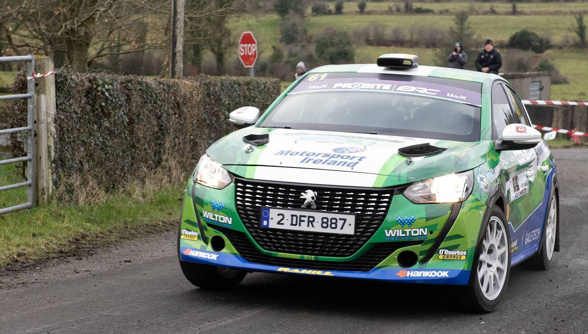 Craig Rahill takes fourth place in Junior ERC category