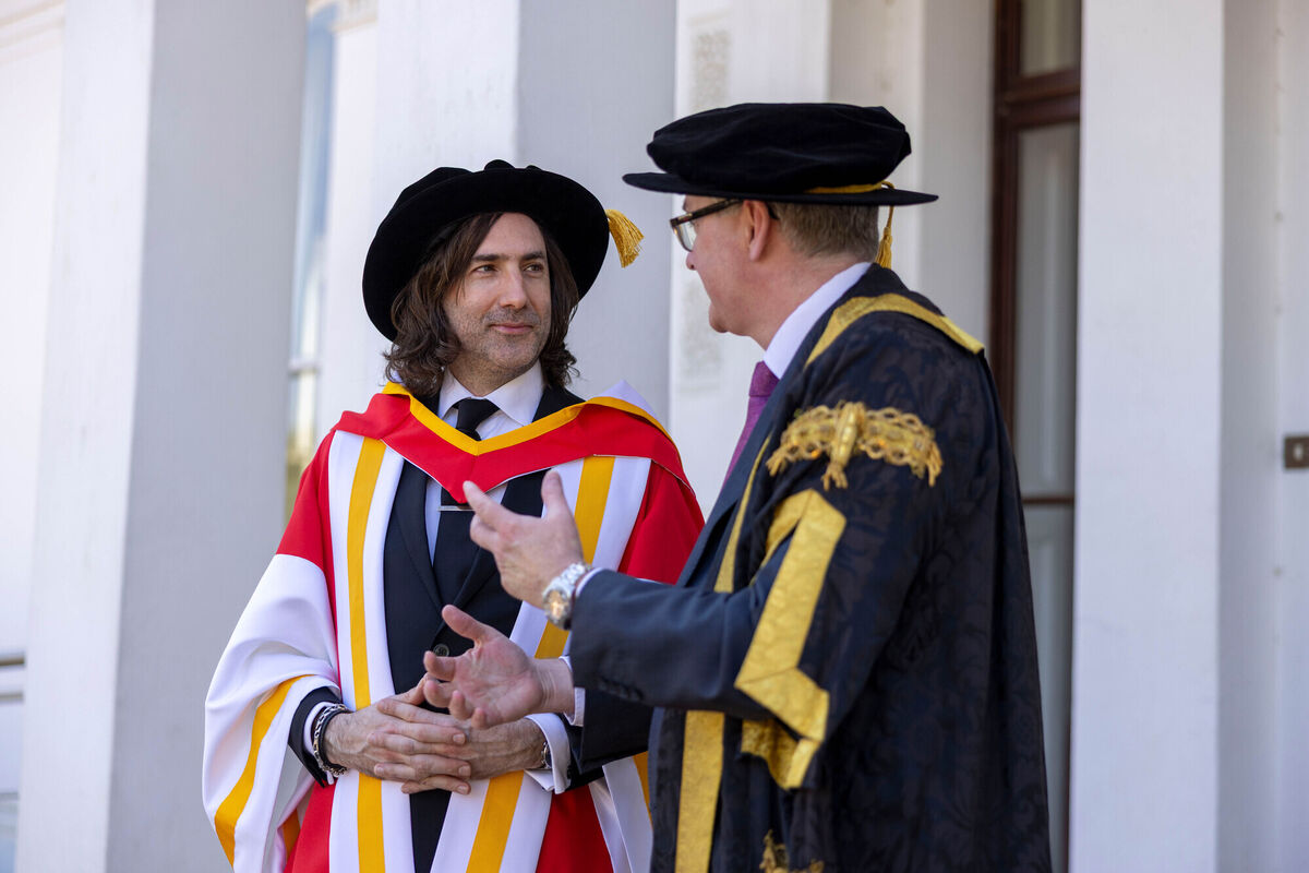 'Like a homecoming': UL presents novelist Paul Lynch with Honorary ...