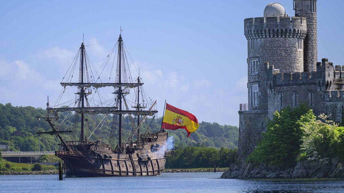 In pictures: Ahoy! 16th-century Spanish galleon docks in Cork City