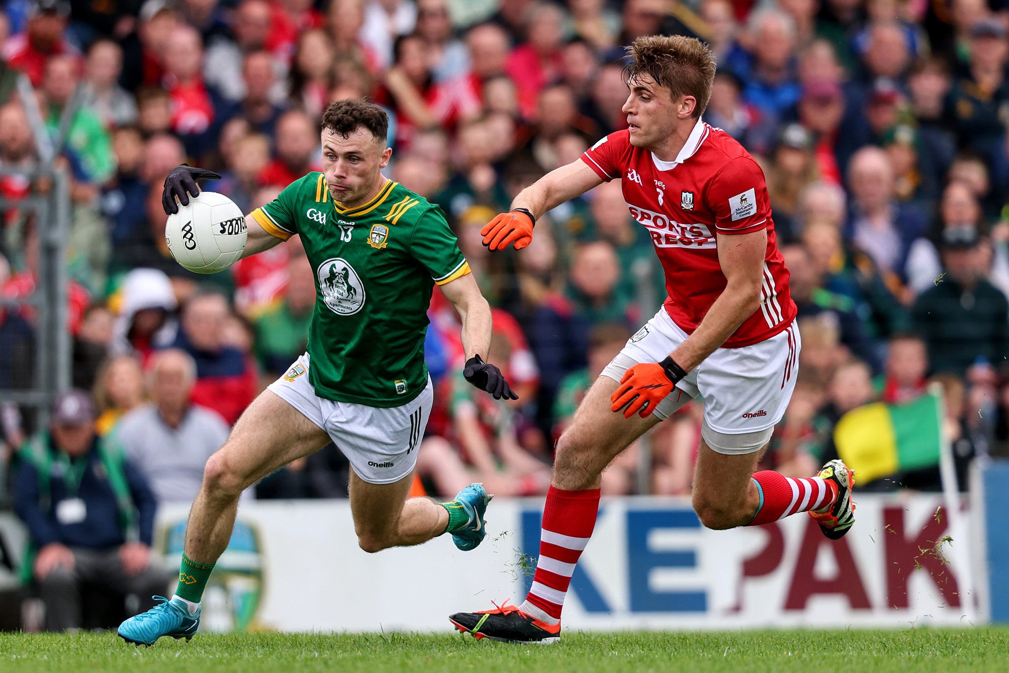 Matthew Costello shines as Meath triumph over Cork with late scores