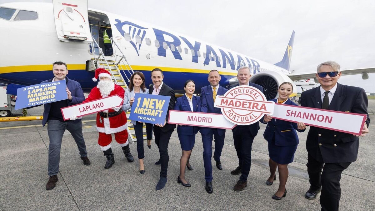 Ryanair to base fourth aircraft at Shannon adding routes to Madrid and ...