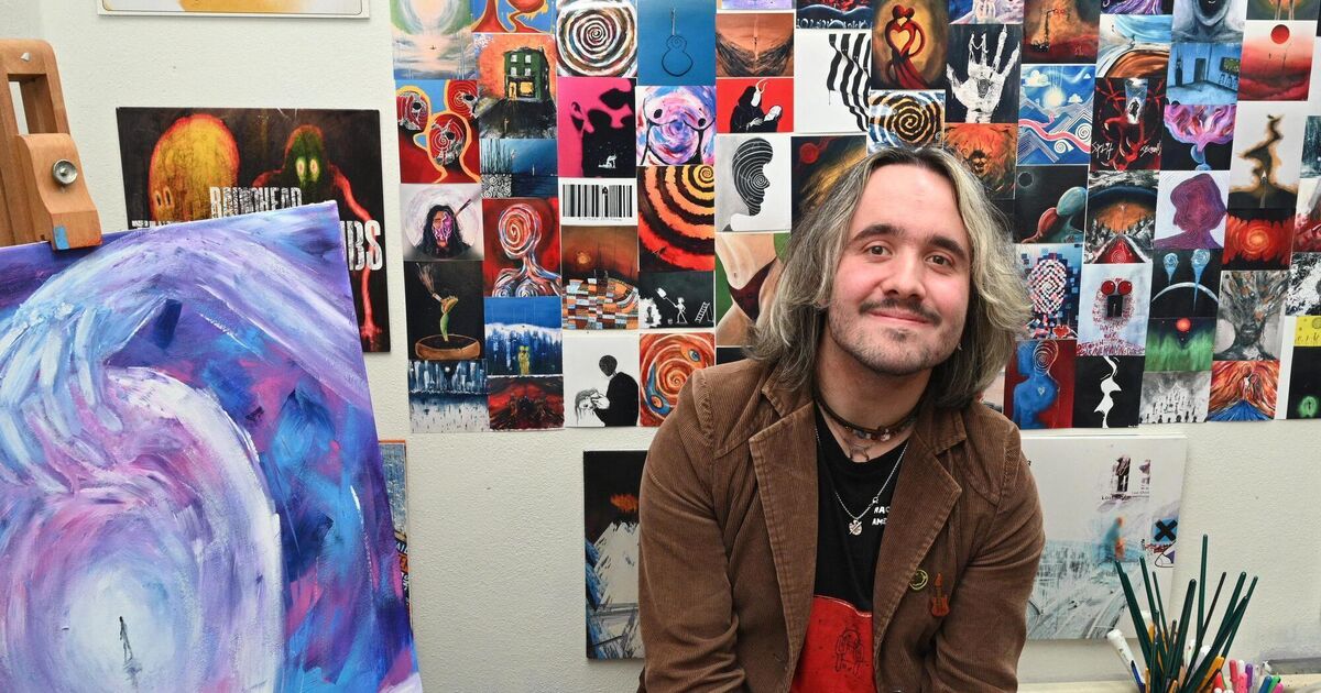 Artist creates paintings for all of his favourite Radiohead songs