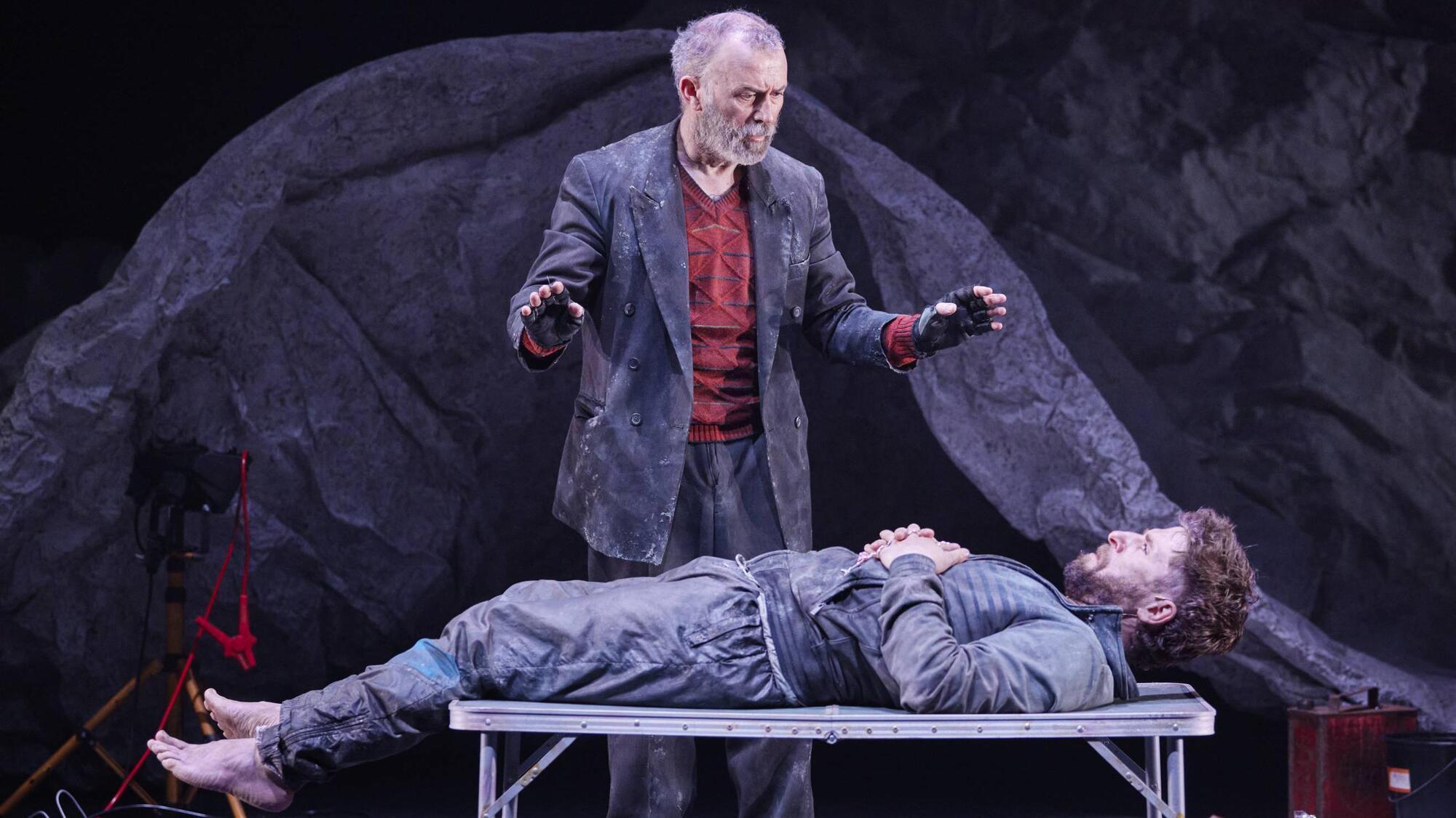 Theatre review: Tommy Tiernan and Aaron Monaghan star in The Cave, by ...