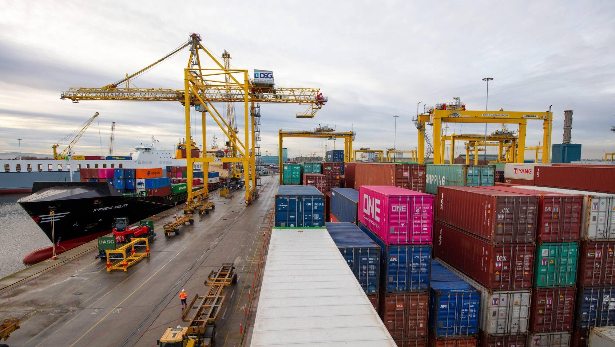 Irish ports handle almost 13m tonnes in first three months of 2025