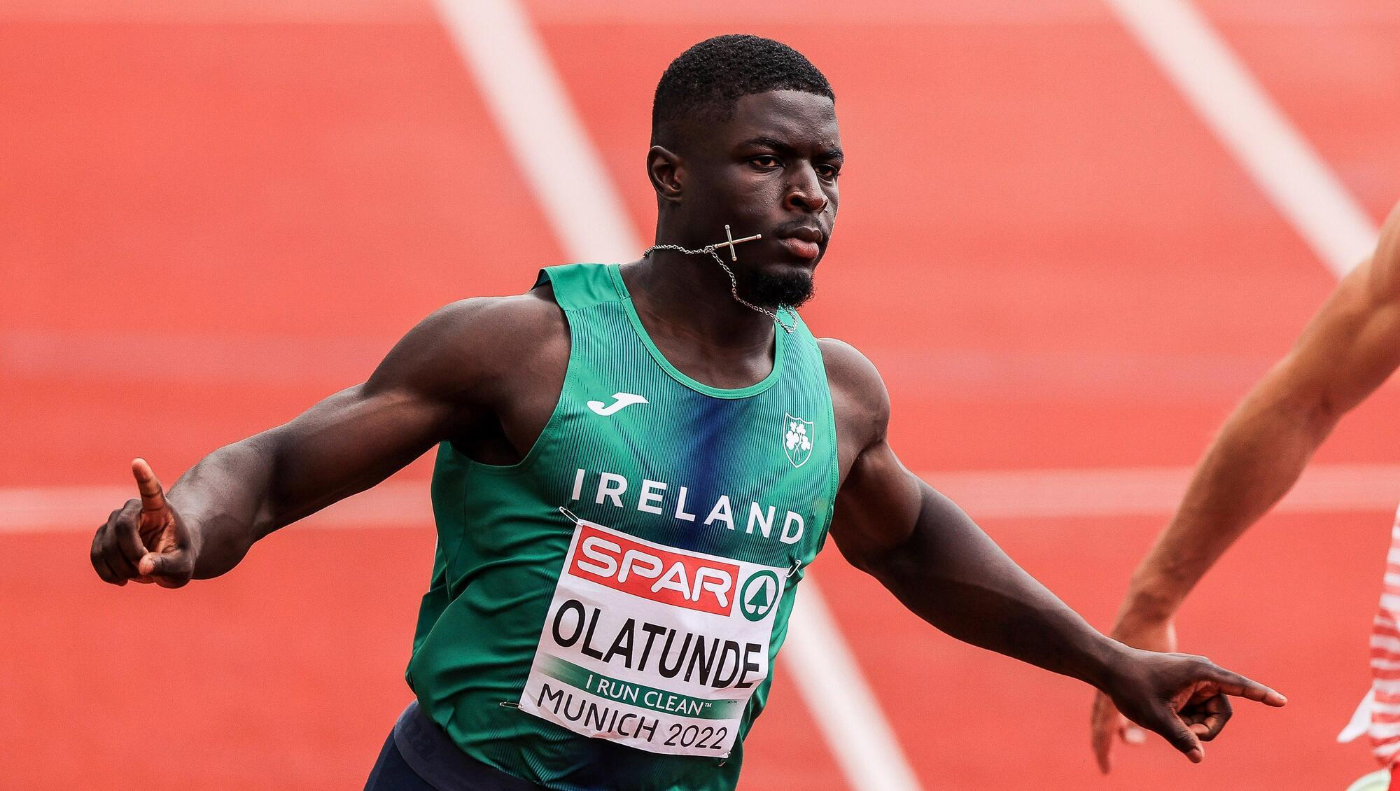 New Irish 4x100m relay record set by Farrelly, Akinola, Lawlor and Olatunde