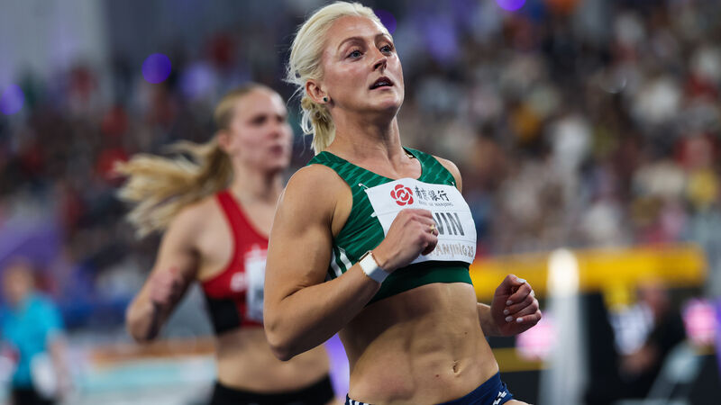 Season best time for Sarah Lavin at the Golden Spike meet