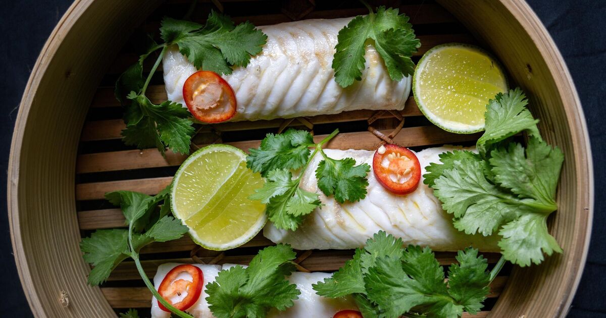 Seafood Made Simple: Steamed hake with a fragrant coconut and ...