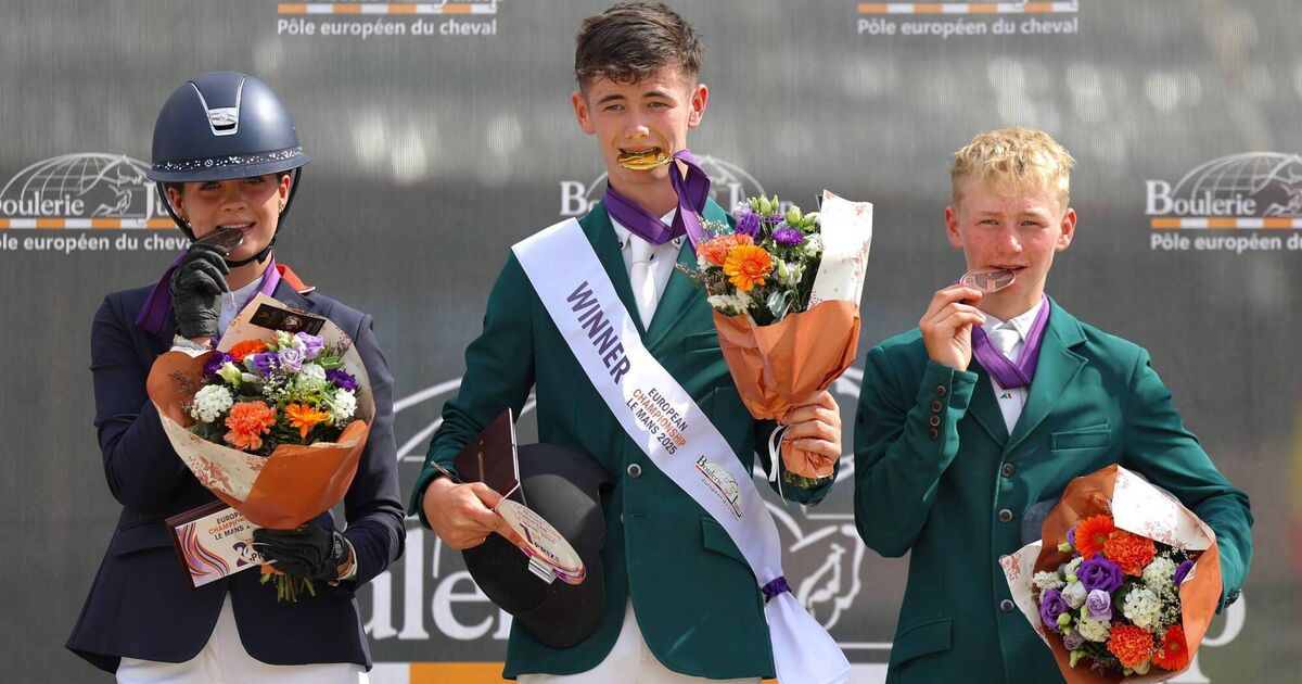 Young Irish show jumpers win haul of medals at European championships
