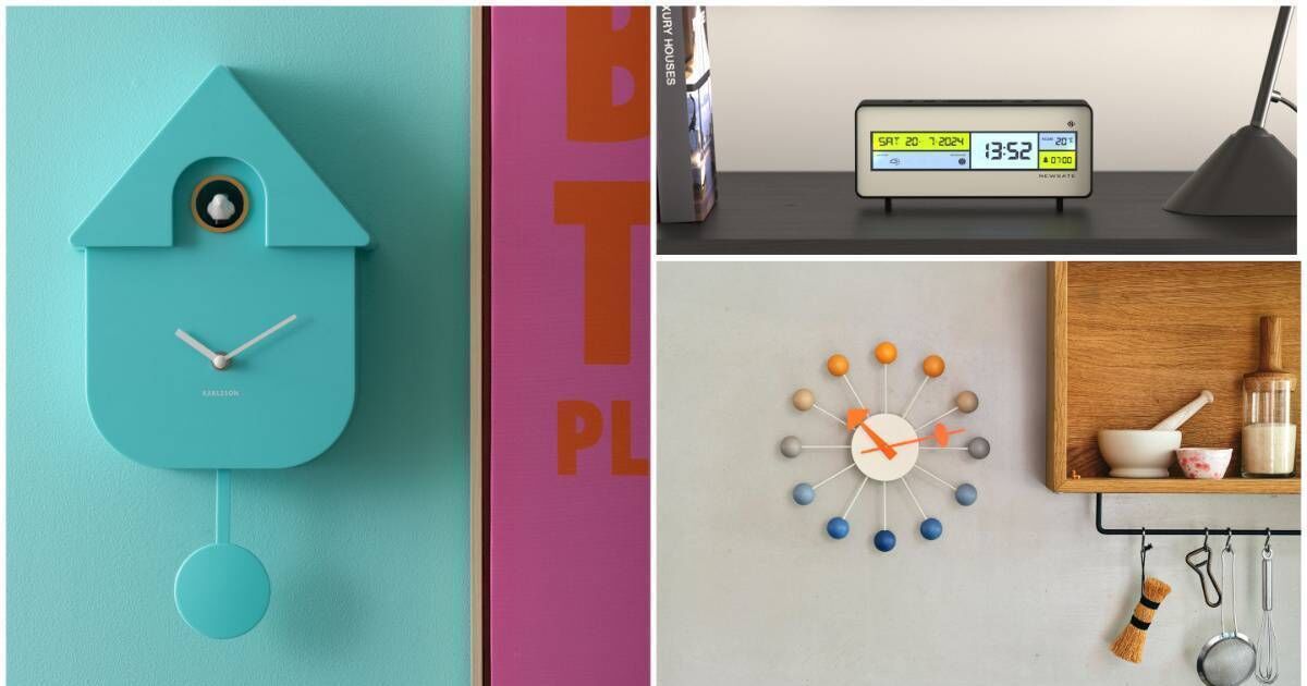 Six iconic clocks that rock and stand the test of time